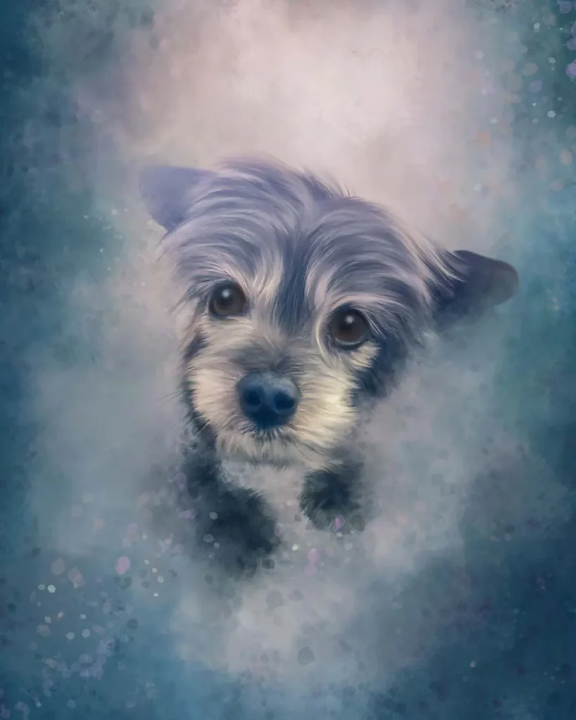Custom Hand-Painted Digital Artwork - Laura Wombwell Photography